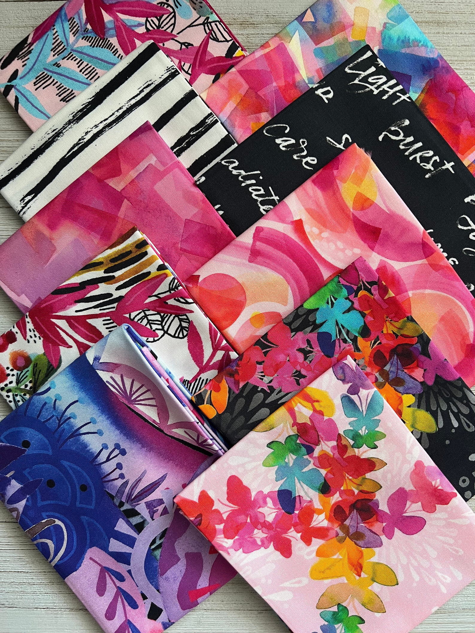 Playgrounds by Amarilys Henderson for Moda Fabrics 10 Pieces Fat ...