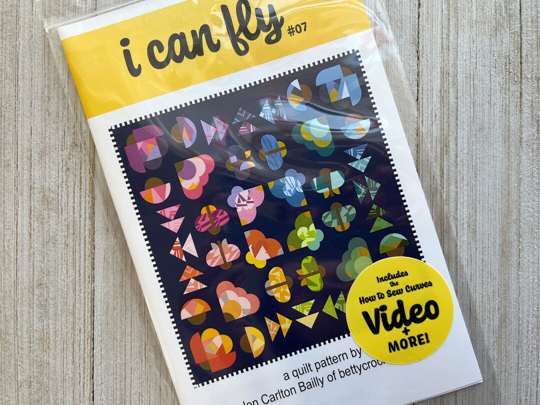 Jen Carlton Bailly I Can Fly Quilt Pattern P198-ICANFLY - Etsy