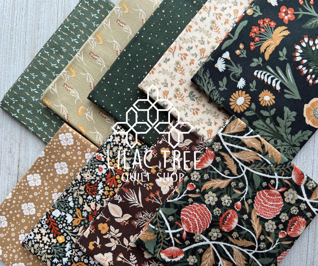 The Old Garden by Danelys Sidron for Riley Blake Designs 9 Pieces Fat ...