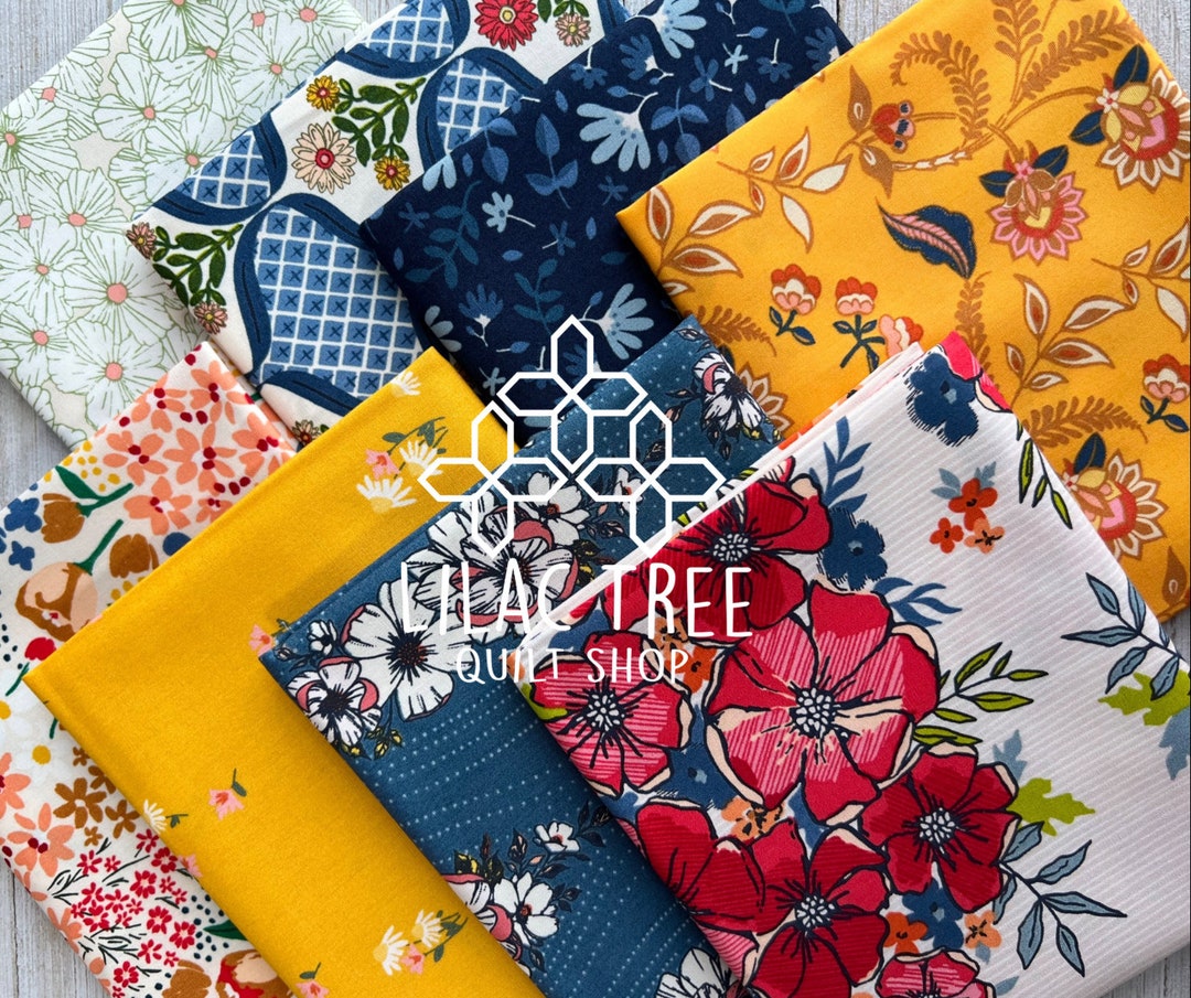 Flower Fields Fabric Wonders 8 Pieces Fat Quarter Bundle by Maureen ...