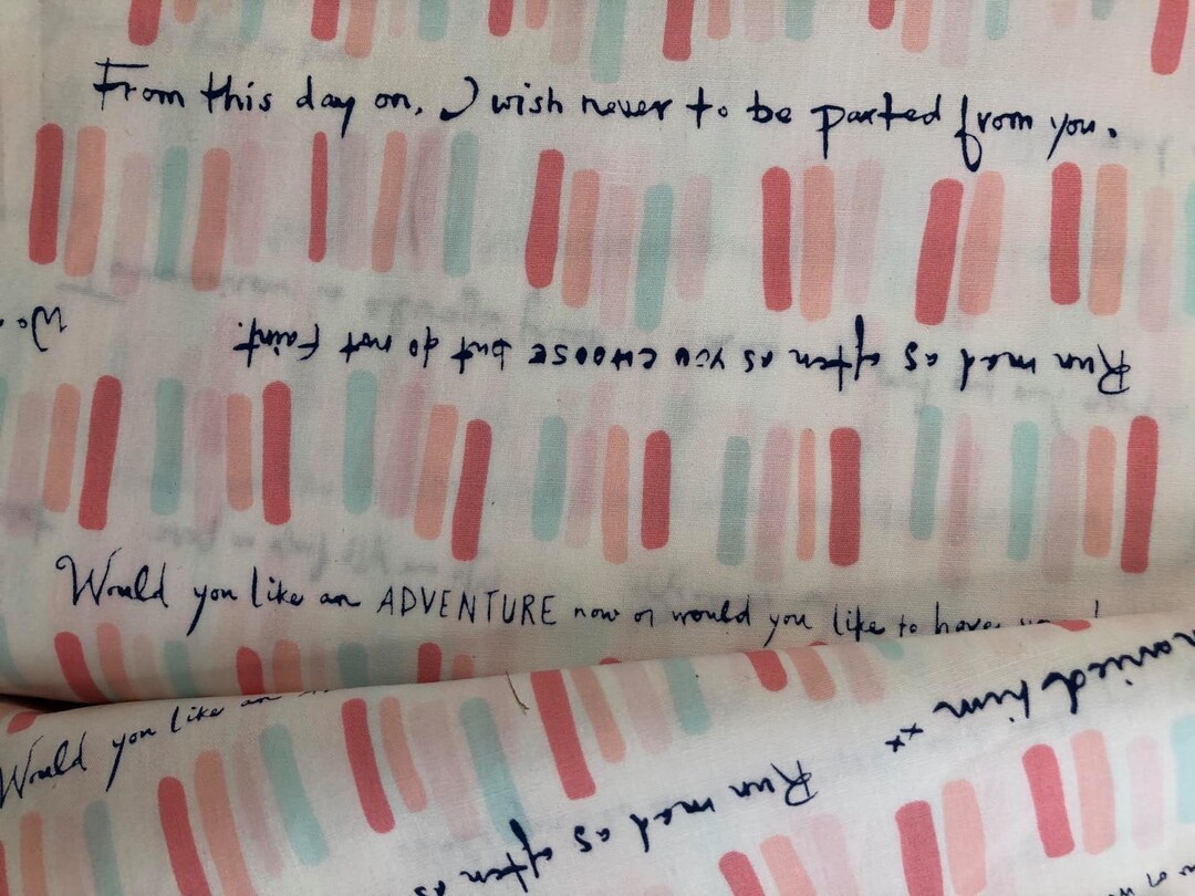 Fabric by HALF YARD - Quoted Paperie Ppe346r by Amy Sinibaldi for AGF ...