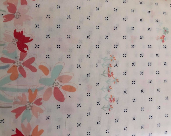 Fabric by HALF YARD Gathering Blooms Paperie PPE349 by Amy Sinibaldi ...