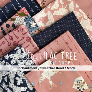 Enchantment 10 Fat Quarter Bundle by Sweetfire Road for Moda Fabrics 18 ...