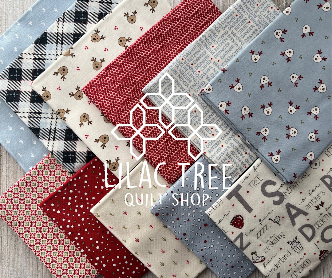 On Dasher 11 Fat Quarter Bundle by Sweetwater for Moda Fabrics 18 X 21 ...