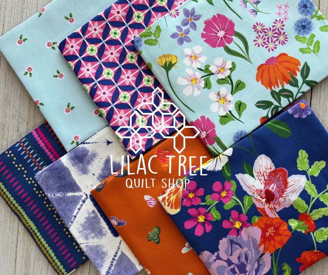 Splendid by Gabrielle Neil Design for Riley Blake Designs 7 Pieces Fat ...