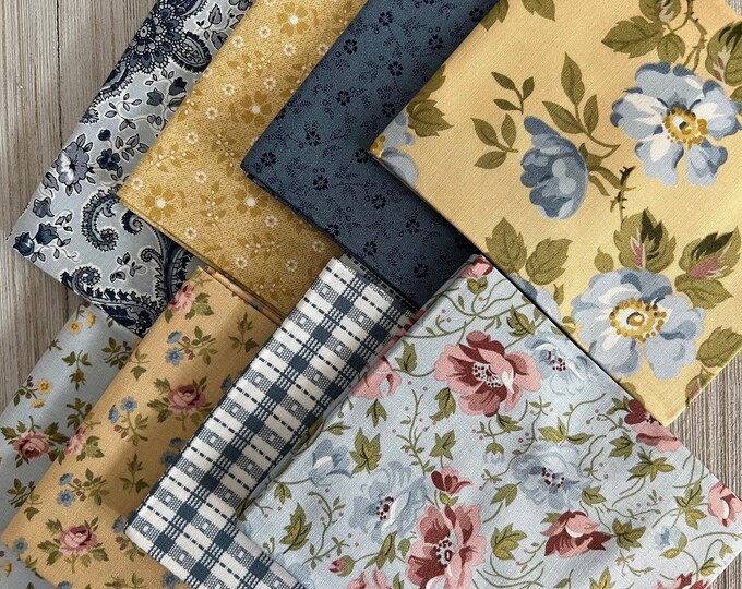 Midnight Garden by Gerri Robinson for Blake Designs 8 Pieces Fat ...