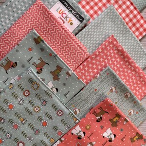Lucky by Sweetwater for Moda Fabrics 10 Pieces Fat Quarter Bundle 18" X ...