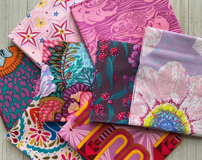 Free Spirit Anna Maria Horner WELCOME HOME 8 Pieces Fat Quarter Bundle ...