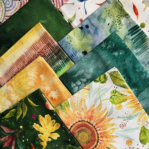 FLORIBUNDA by Create Joy Project for Moda Fabrics 9 Pieces Fat Quarter ...