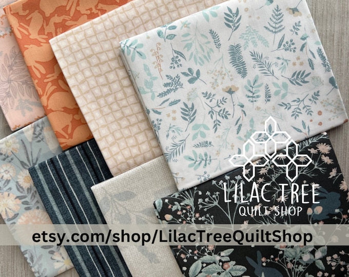 Juniper FQ Fabric Wonders 8 Pieces Fat Quarter Bundle by Sharon Holland for Art Gallery Fabrics ...