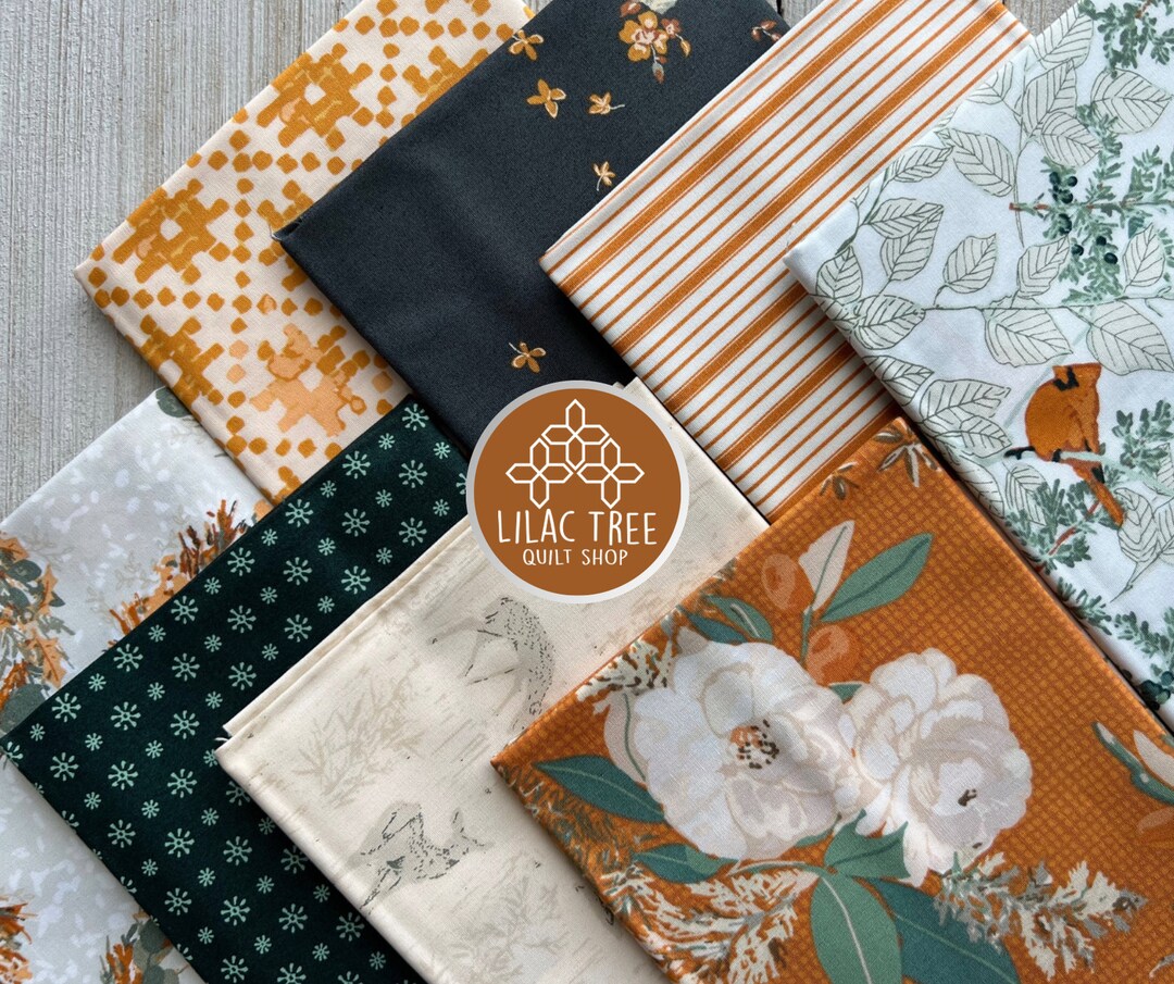 Juniper FQ Fabric Wonders 8 Pieces Fat Quarter Bundle by Sharon Holland for Art Gallery Fabrics ...