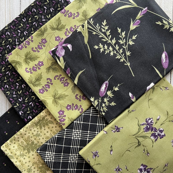 Iris and Ivy Fabric - Etsy
