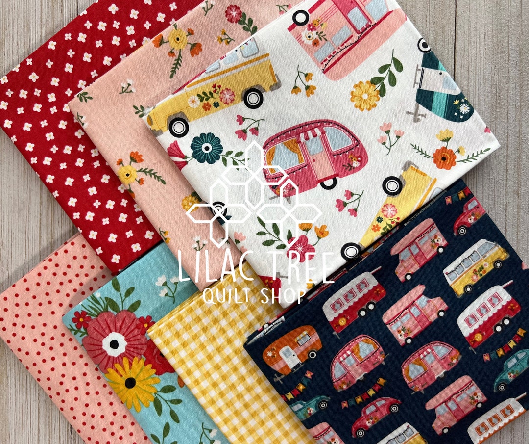 Gone Glamping by Lori Whitlock for Riley Blake Designs 7 Pieces Fat ...
