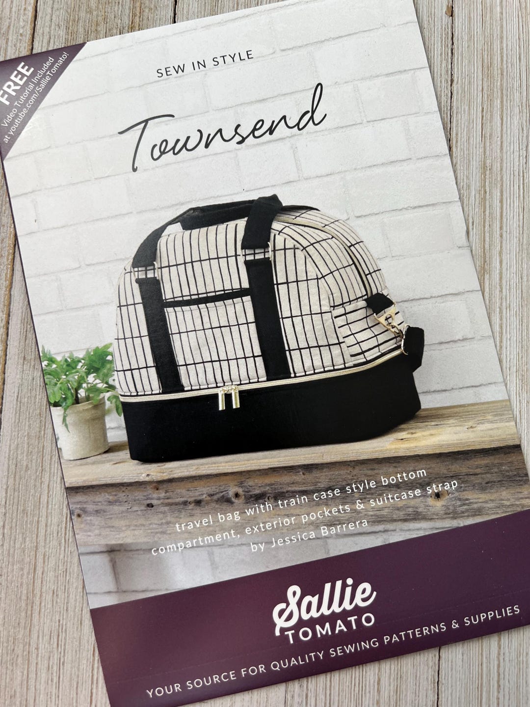 Sallie Tomato Bag Pattern- Townsend - Etsy
