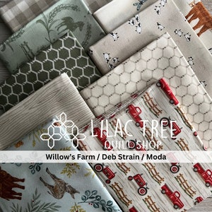 Willows Farm by Deb Strain for Moda Fabrics 9 Pieces Fat Quarter Bundle ...