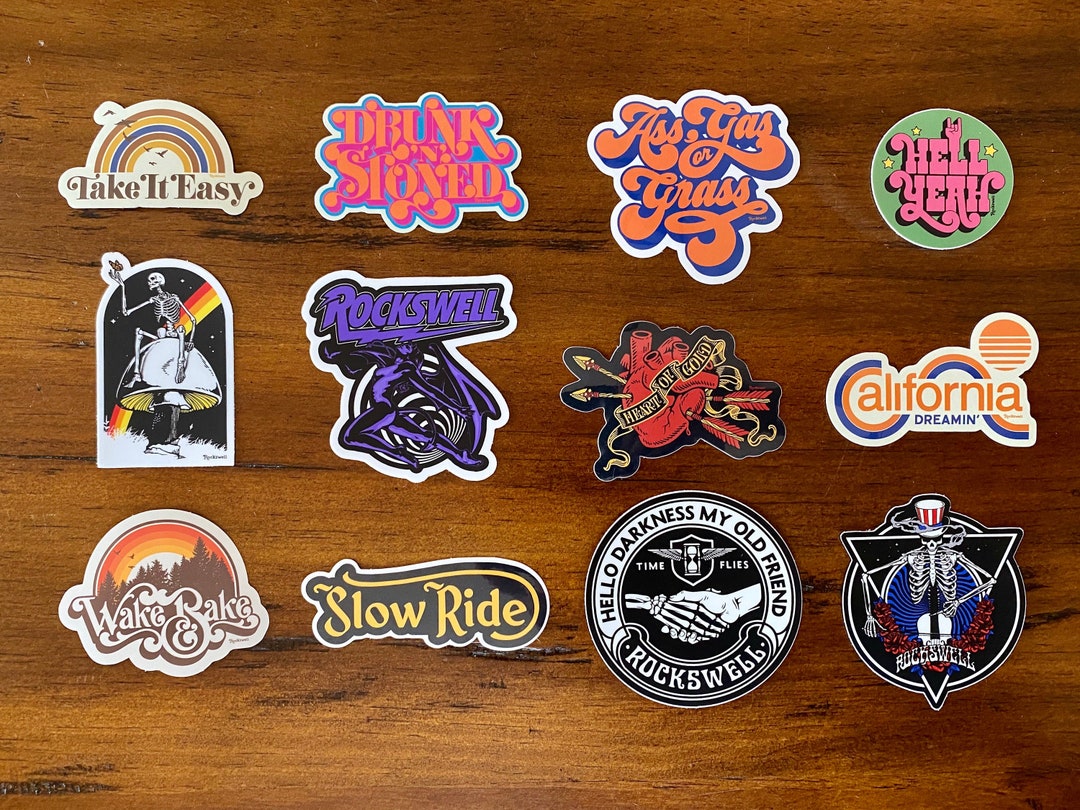 COMPLETE Rockswell Sticker Set - Etsy
