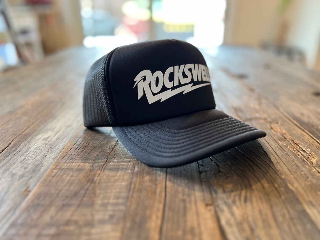 Rockswell Logo Trucker Hat - Etsy