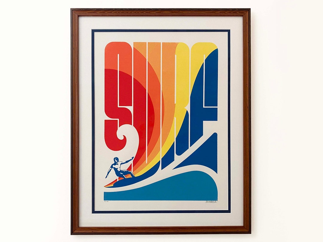 Surf Mavericks Poster - Etsy