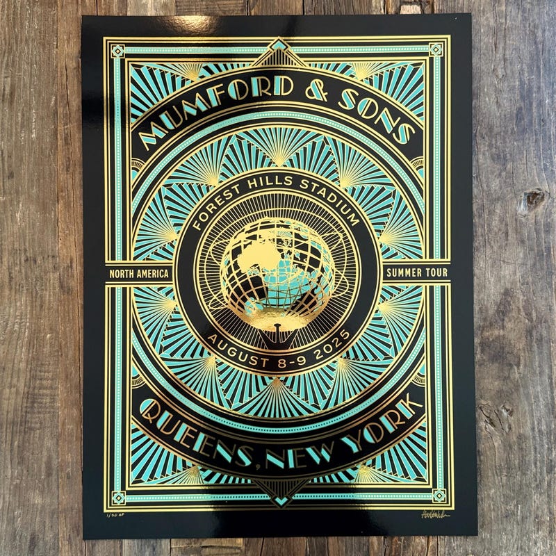 Forest Stadium Print - Etsy