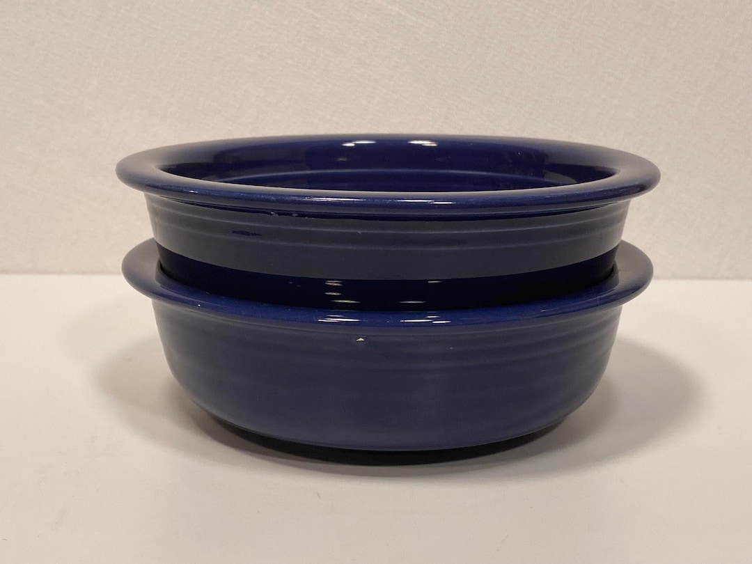Set of Two Fiesta Cobalt 5.5" Fruit Bowls - Etsy