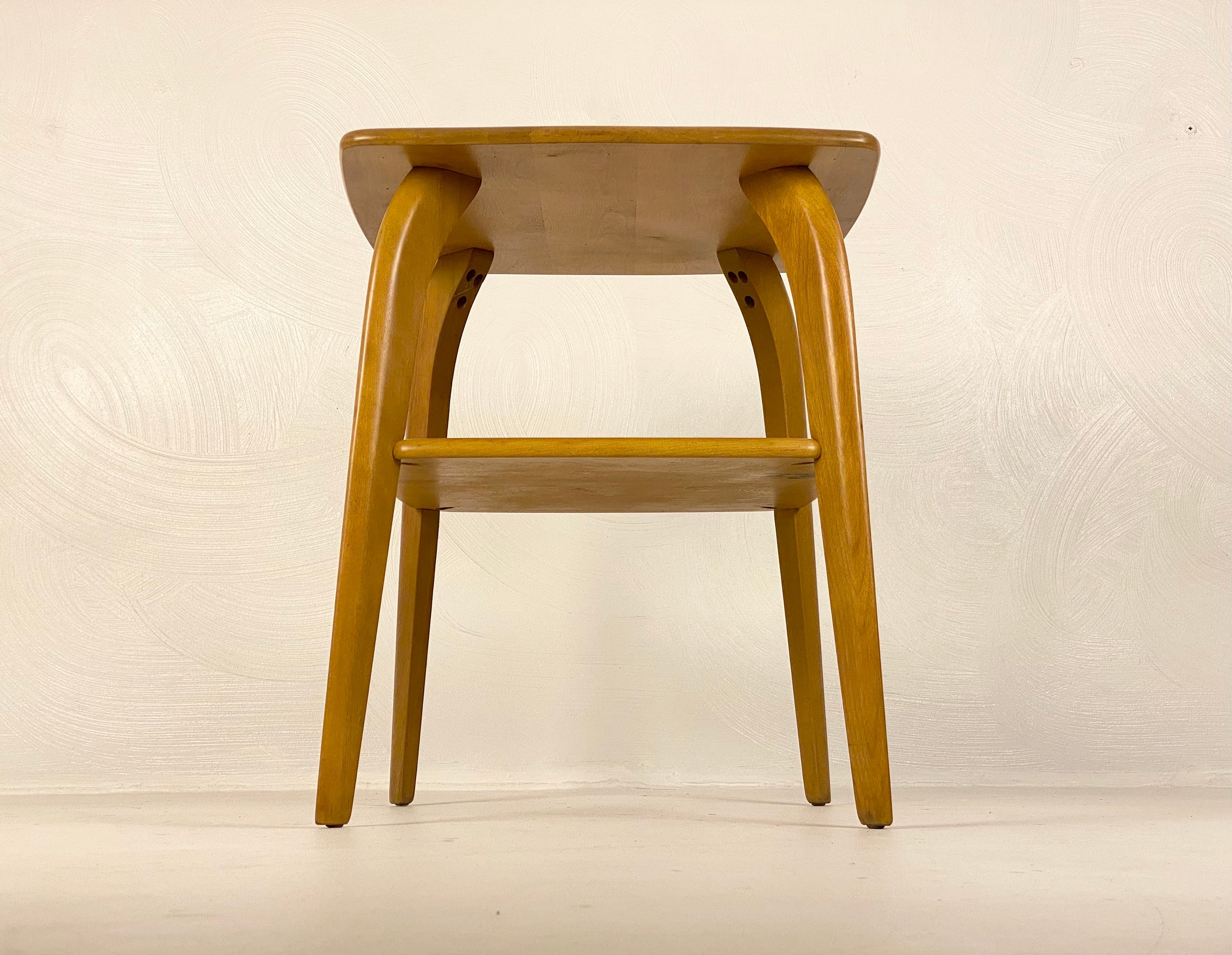 Heywood Wakefield Modern Lamp Table M337G in Wheat, Circa 1950s ...