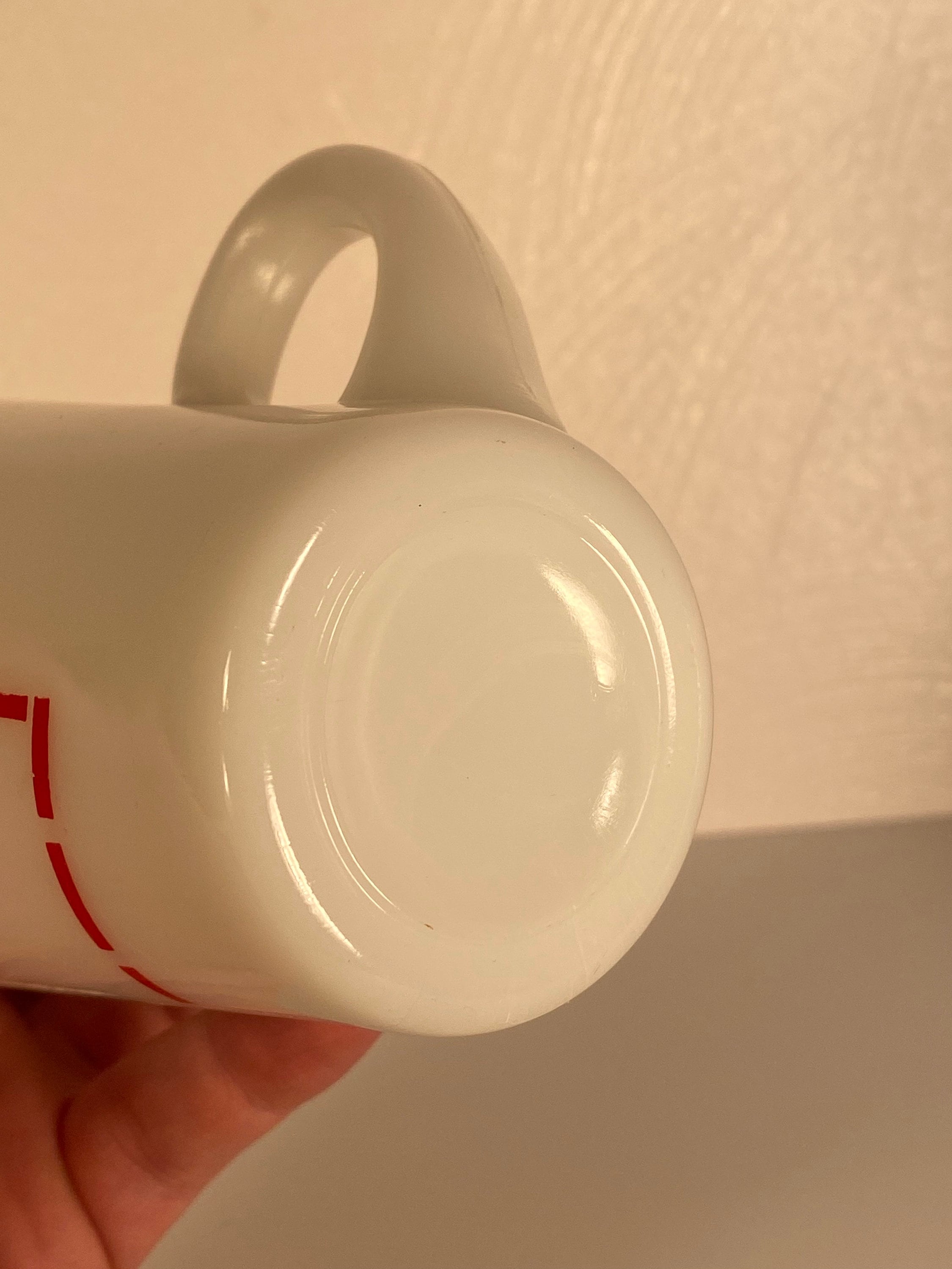 Tall Milk Glass Coffee Break Time Trucker Mugs | Etsy