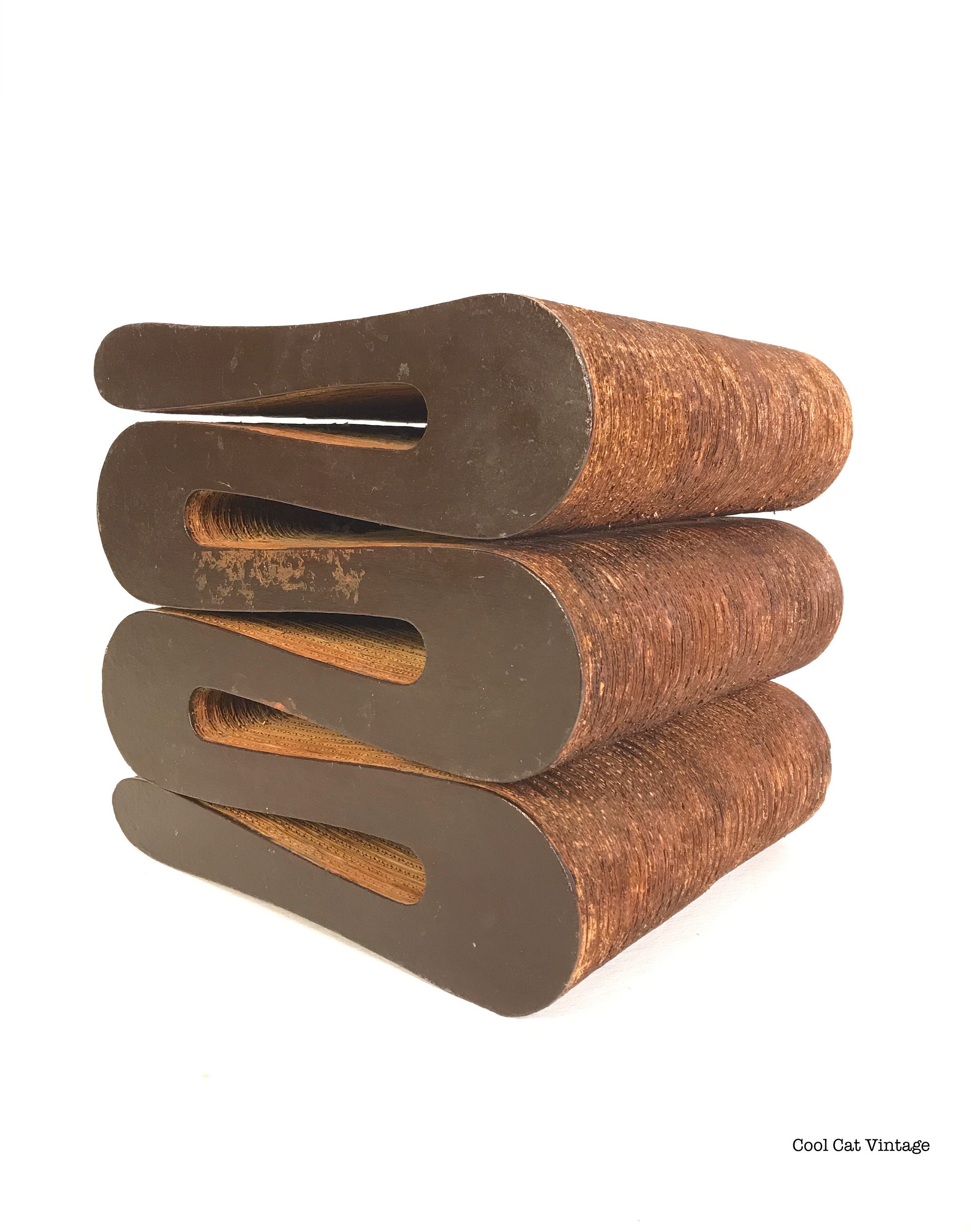 Frank Gehry Wiggle Stool (Pair)