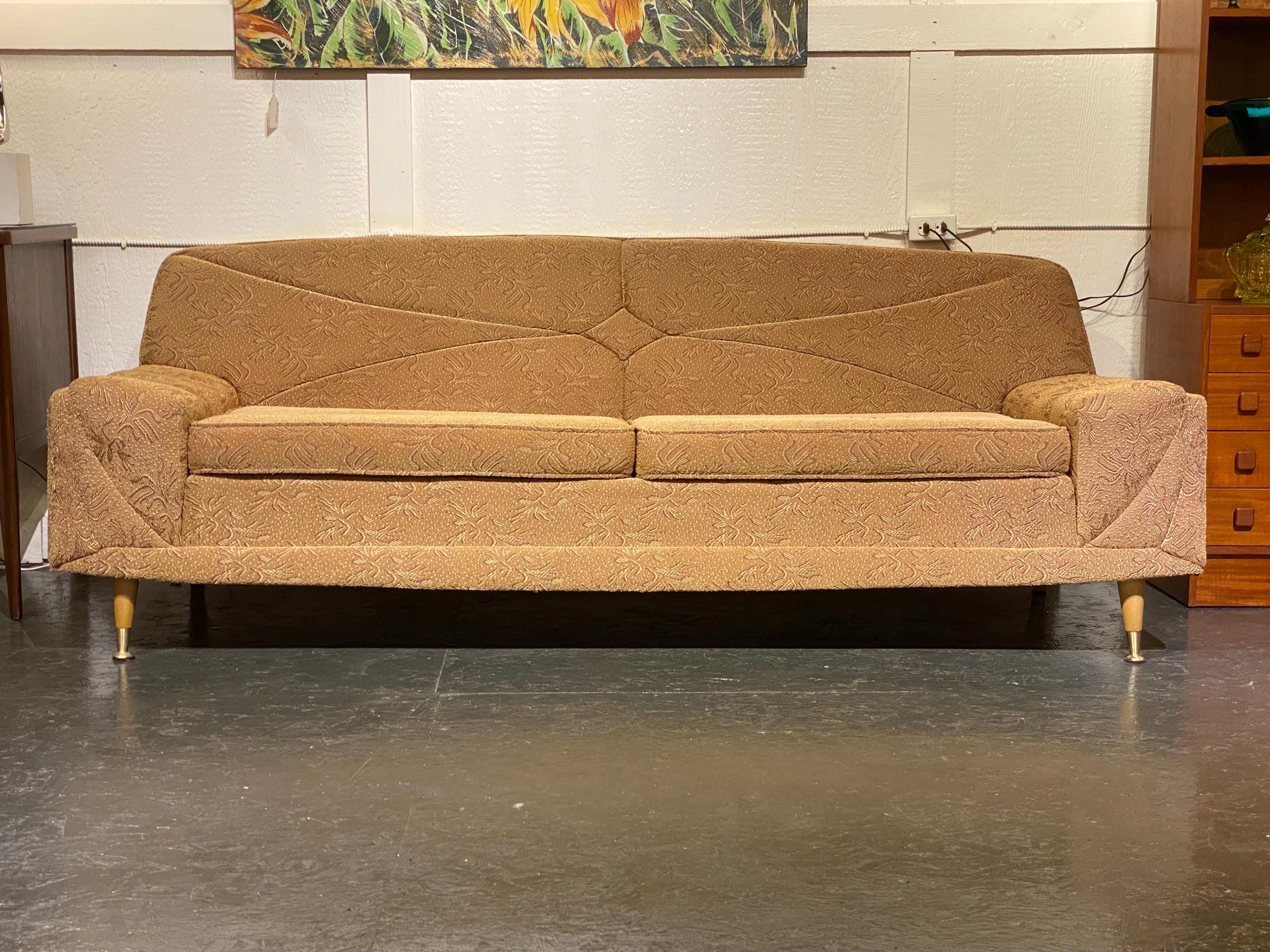 Kroehler mid century sofa store