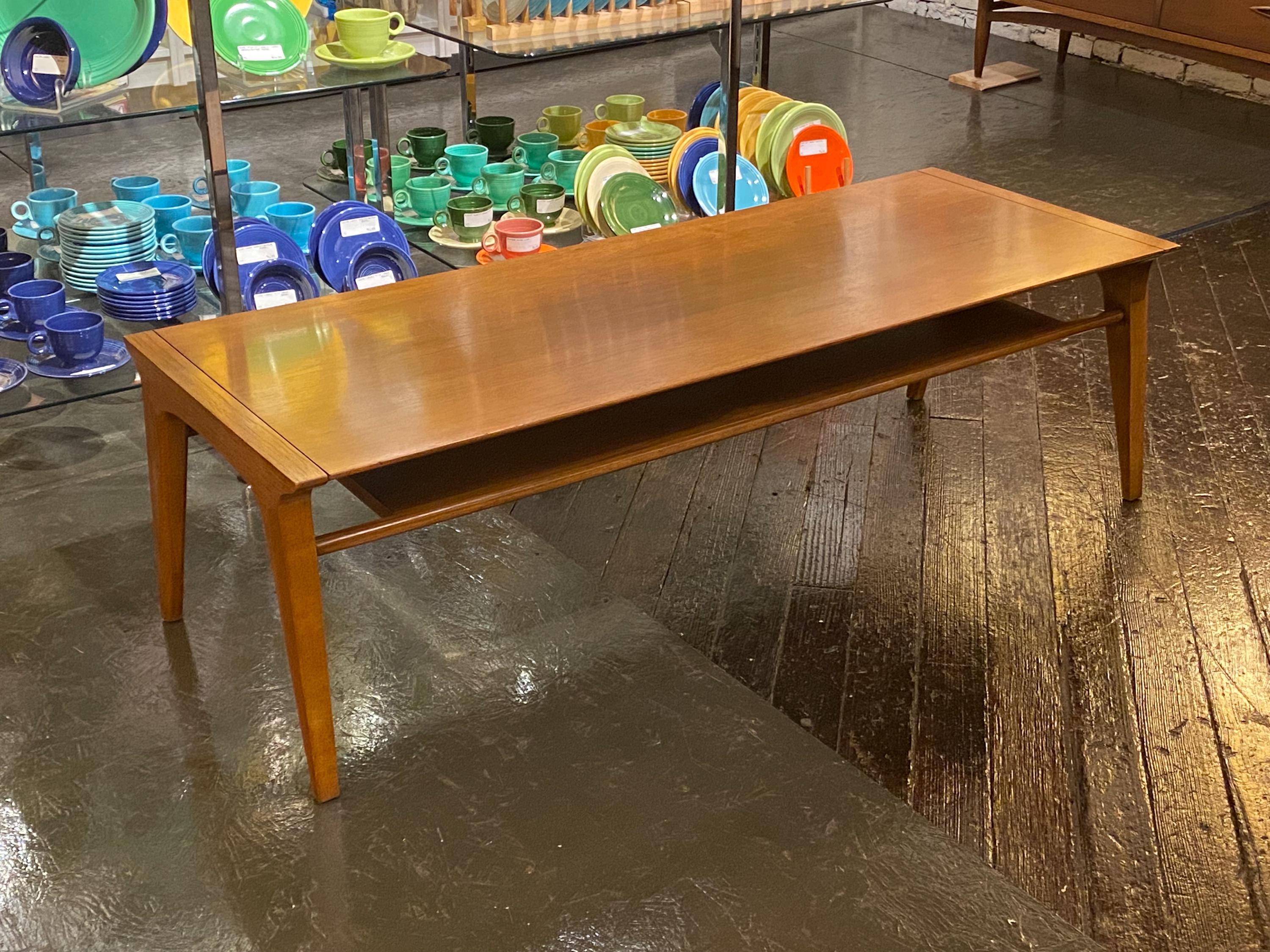 Drexel Profile Coffee Table in Walnut, Circa 1960s - *Please ask for a ...