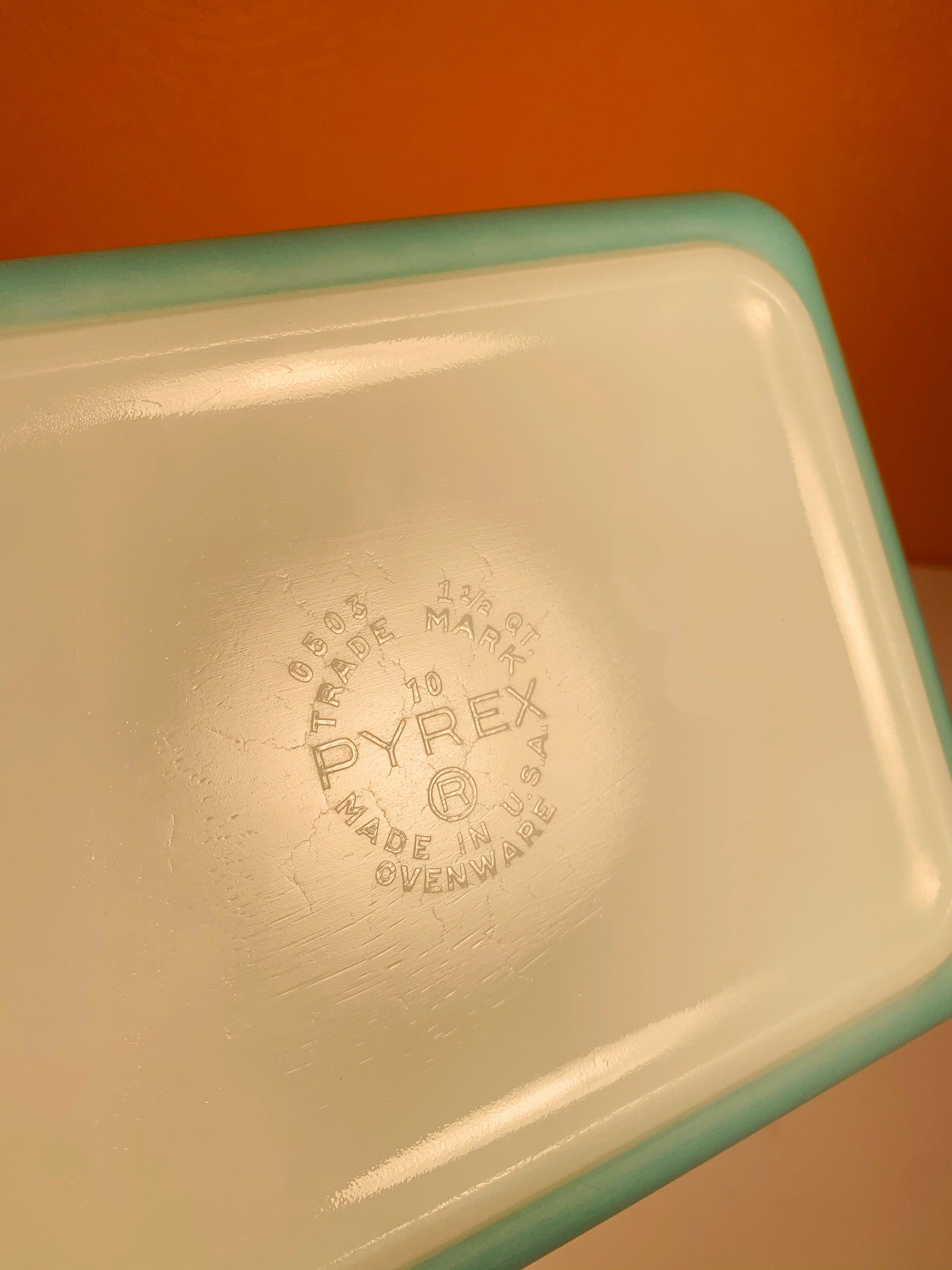 Pyrex Turquoise #503 Dish (No Lid)