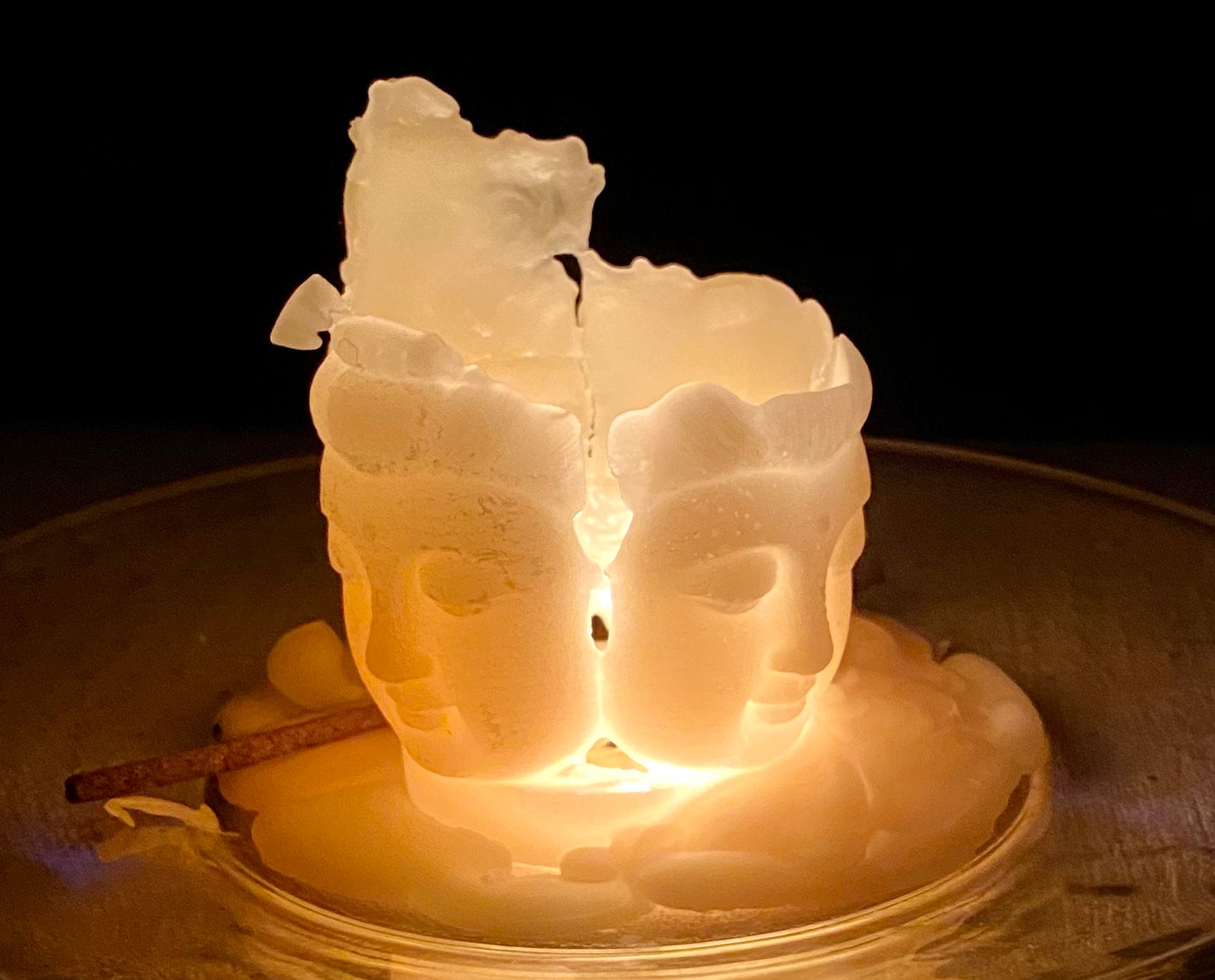 4 Face Quan Yin Buddha Glow - Etsy