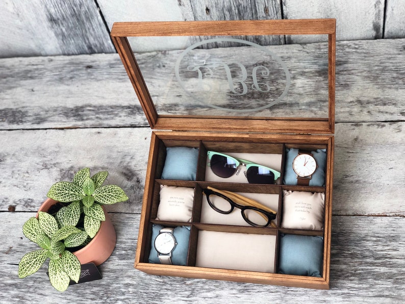 Watch Box / Sunglass Box / Gift for Her / Watch Case / Wood - Etsy