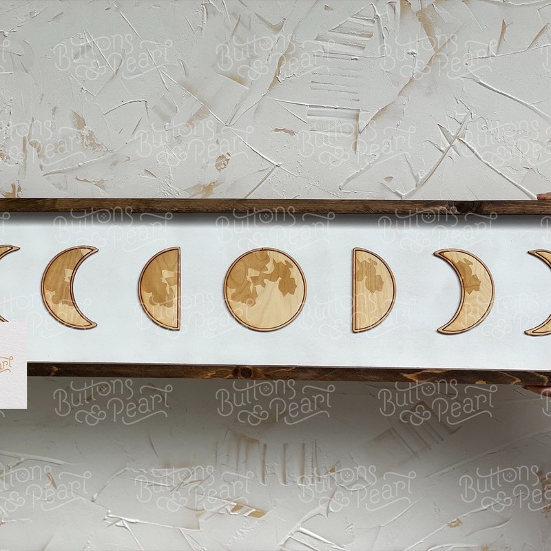 Wood Moon - Etsy