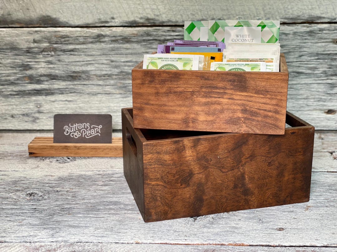 Catch All Tray - Nested Trays - Tray With Handles - Tea Caddy - Remote ...