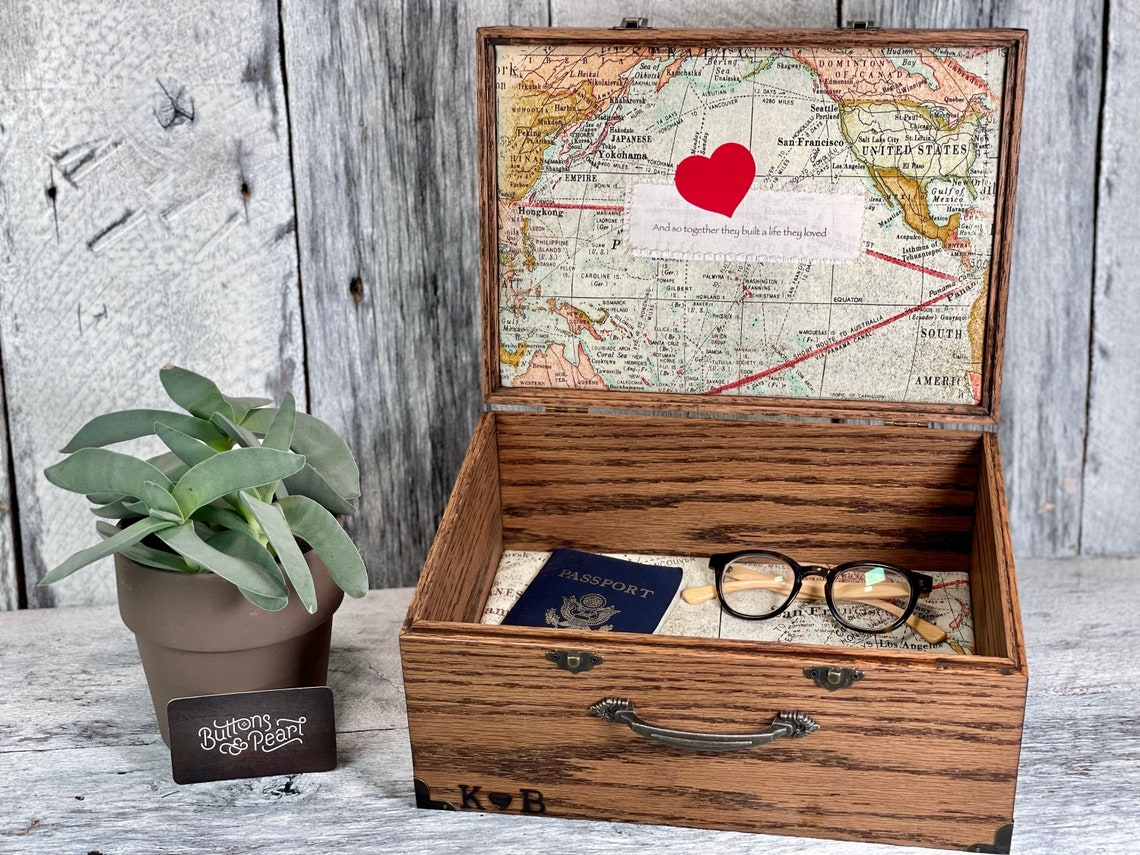 Memory box / keepsake box / letter Box / love note box / | Etsy