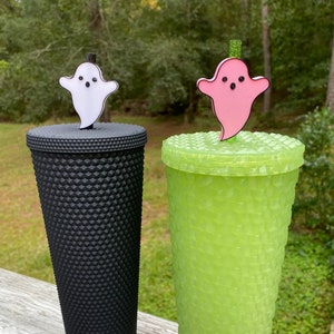 Ghost Straw Toppers | 3D Printed for 8.5mm STANDARD Straws Only - NOT ...