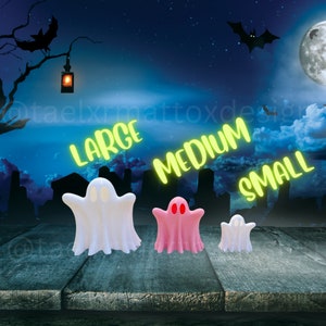 3D Printed Ghost House/office Decor | Desk Decor | Halloween Decor ...