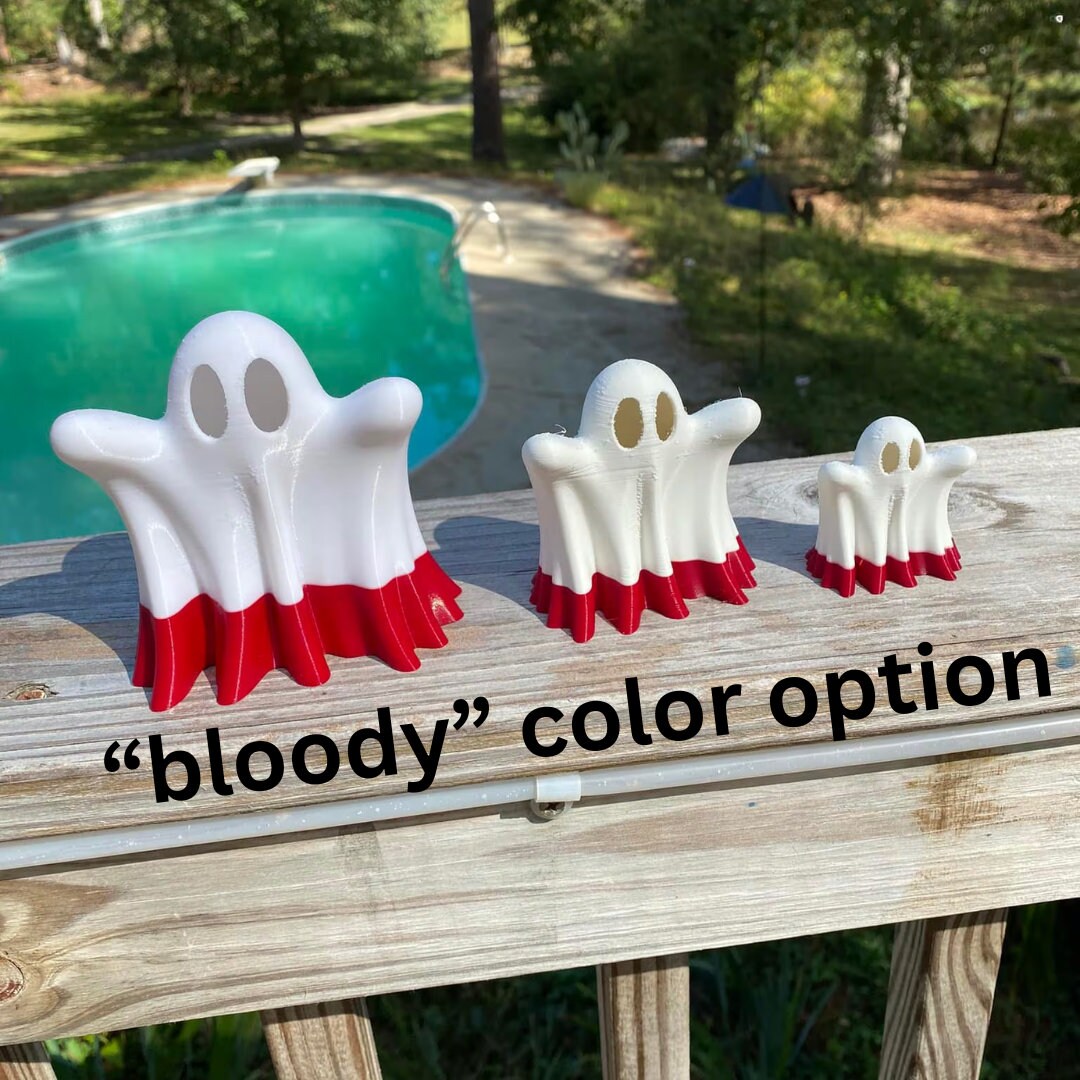3D Printed Ghost House/office Decor Desk Decor Halloween - Etsy