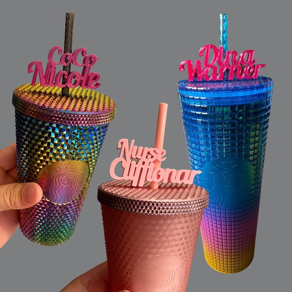 Custom Name Straw - Etsy