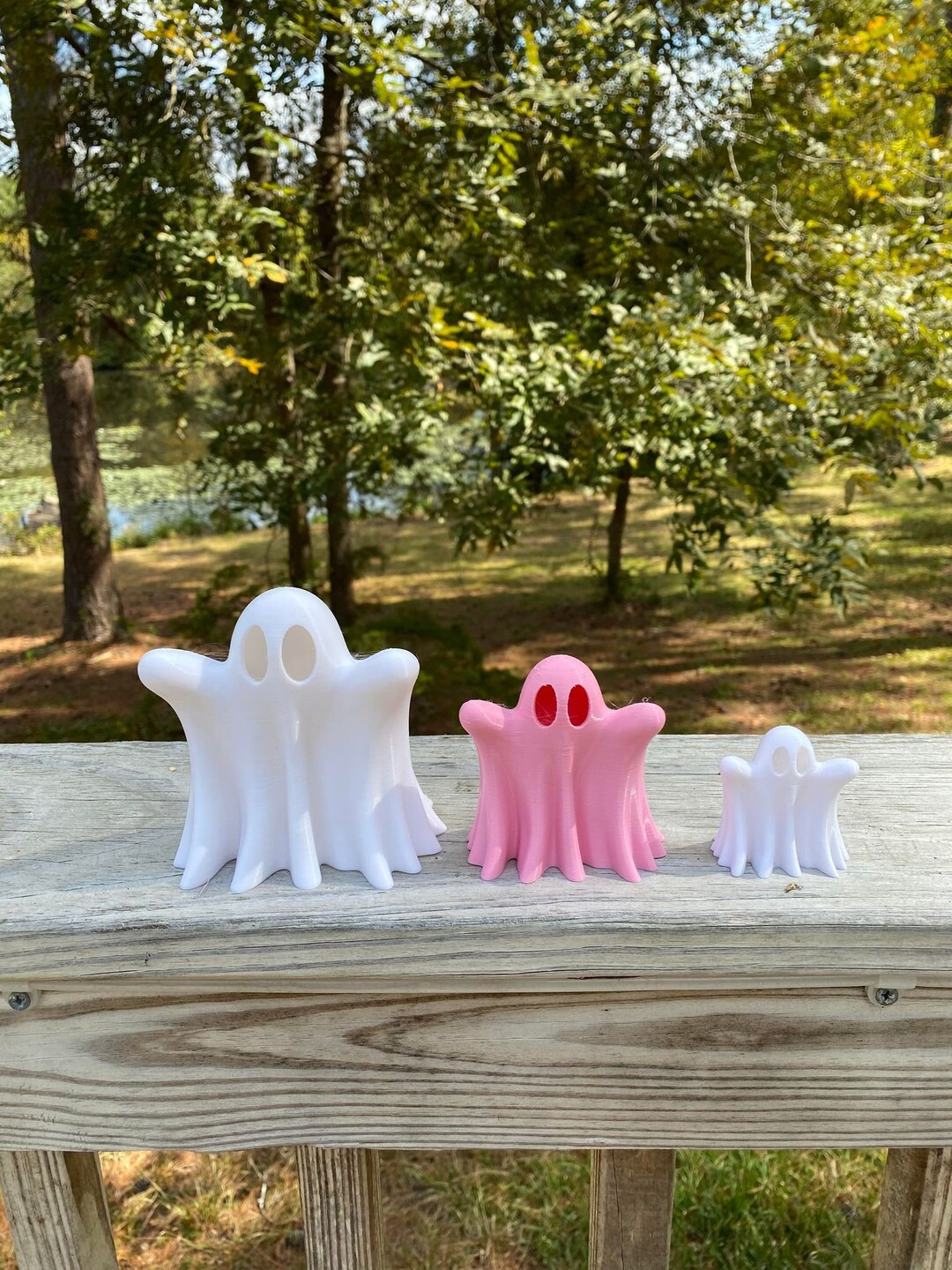 3D Printed Ghost House/office Decor | Desk Decor | Halloween Decor ...