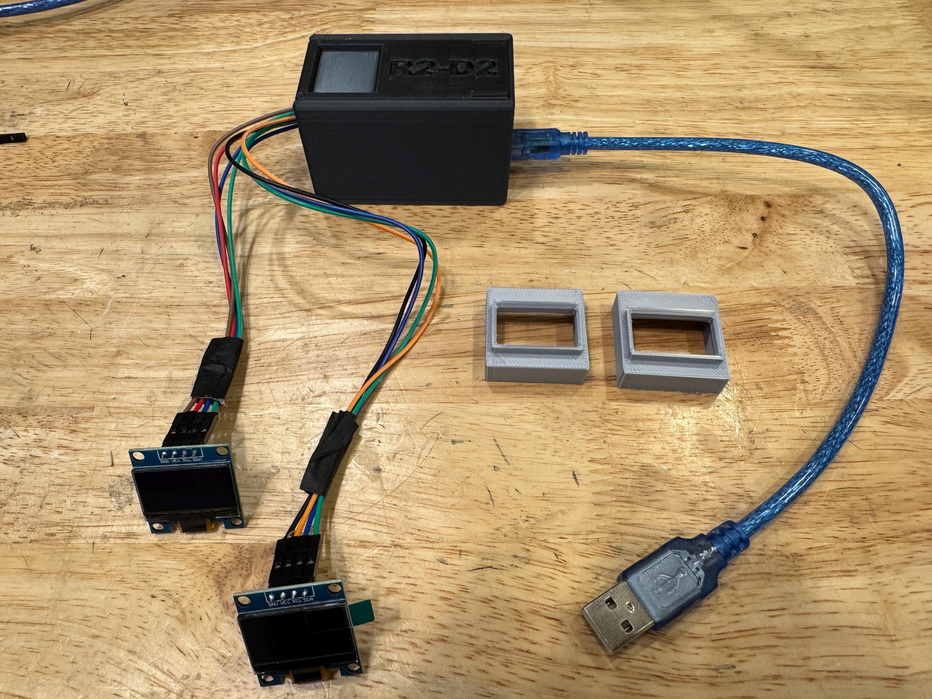 Home Depot R2-D2 OLED Logic Display Kit - Etsy