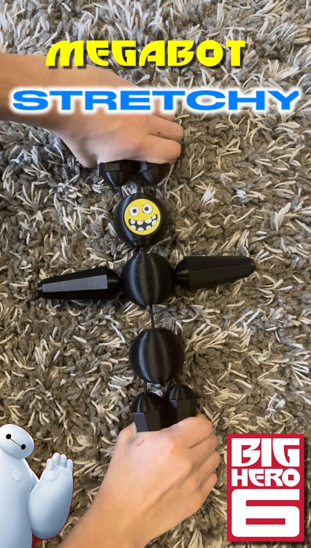 Megabot STRETCHY Full Size Toy Big Hero 6 - Etsy