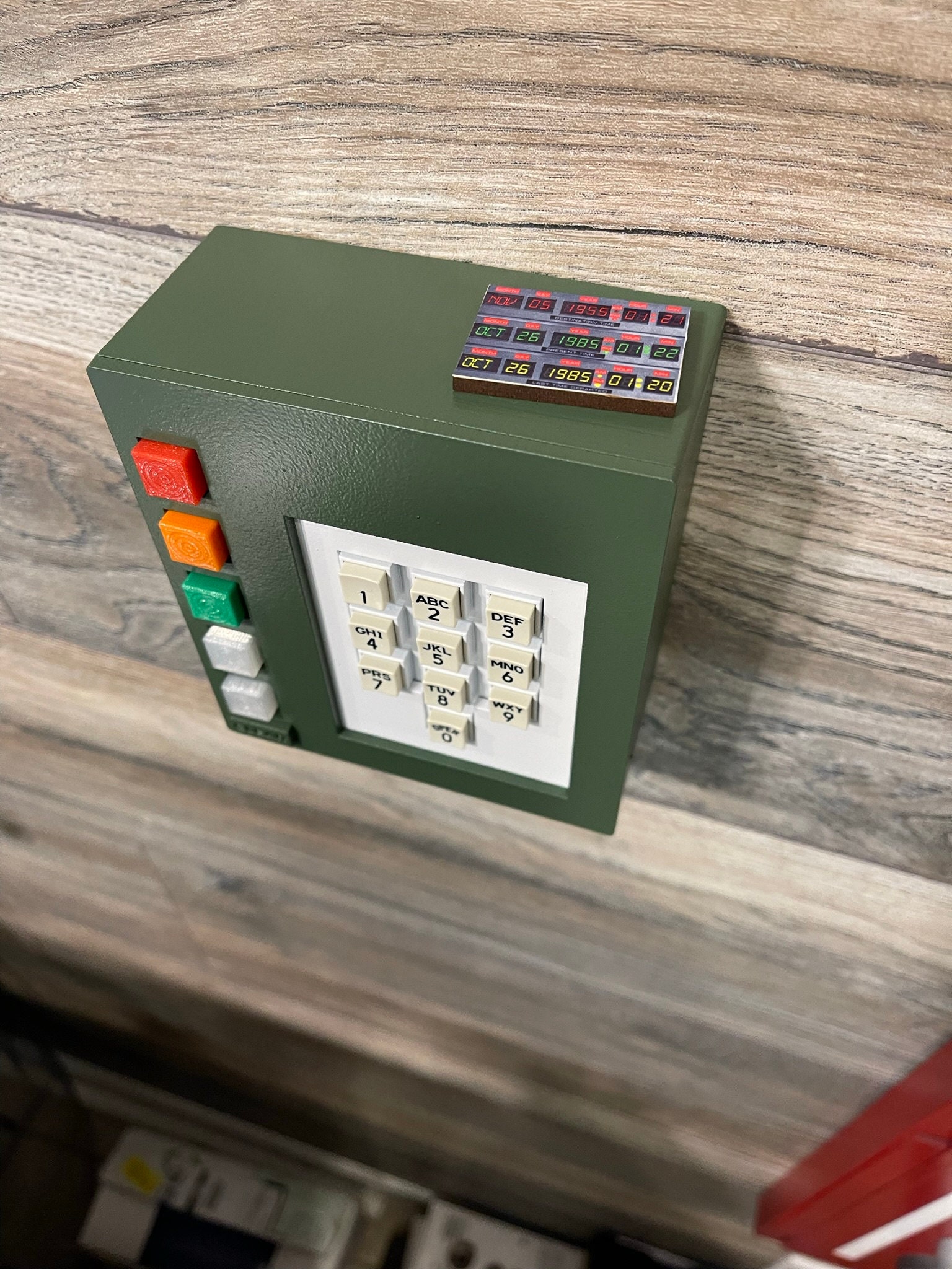 Delorean Time Circuits Keypad back to the Future - Etsy