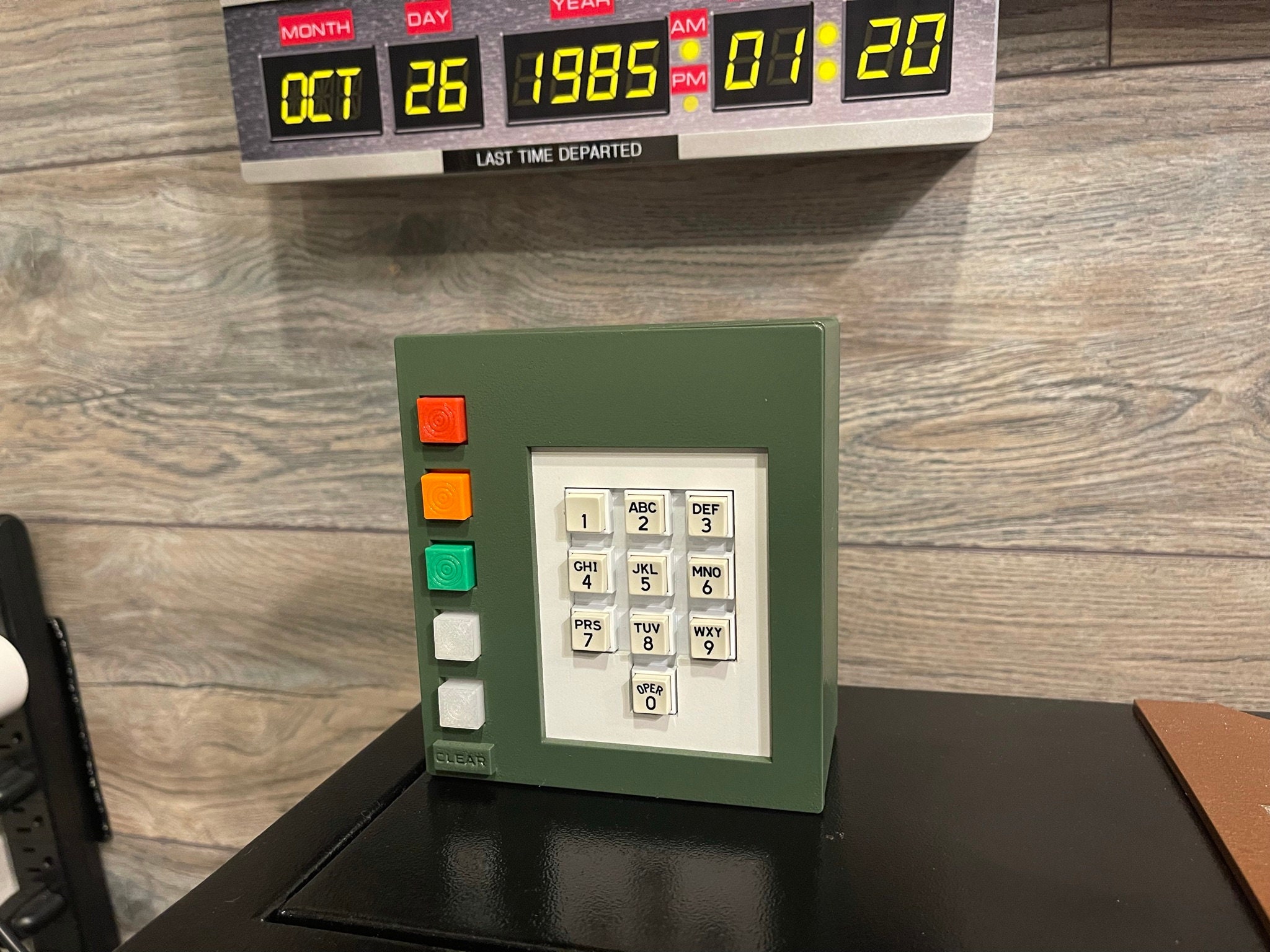 Delorean Time Circuits Keypad back to the Future - Etsy
