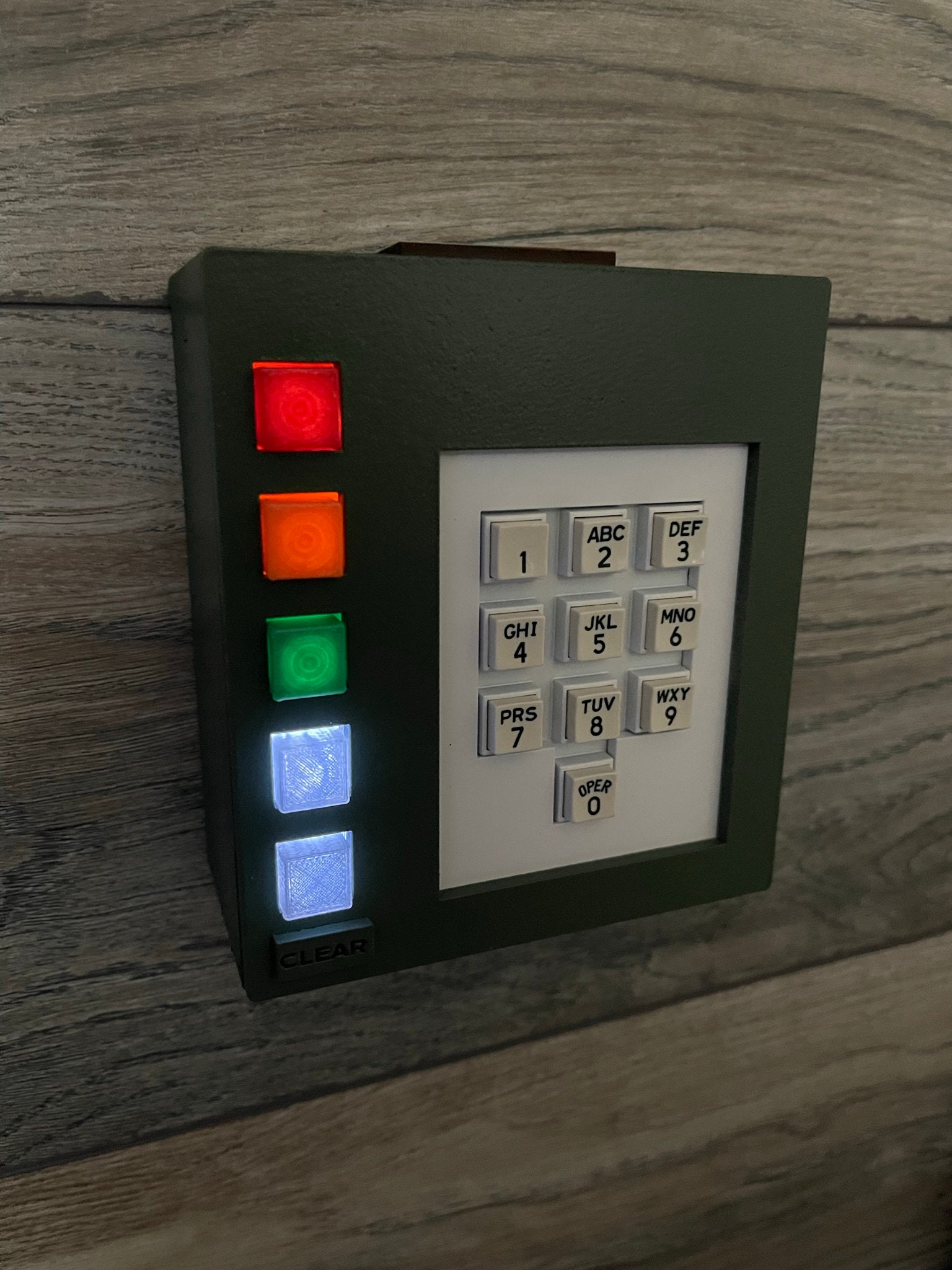 Delorean Time Circuits Keypad back to the Future - Etsy