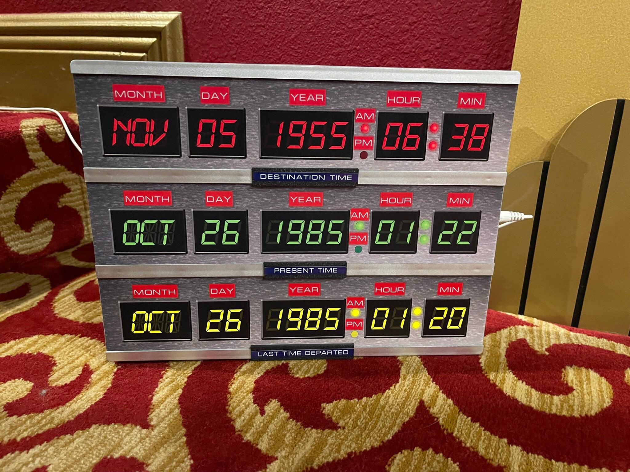 Back To The Future Time Circuits Toy