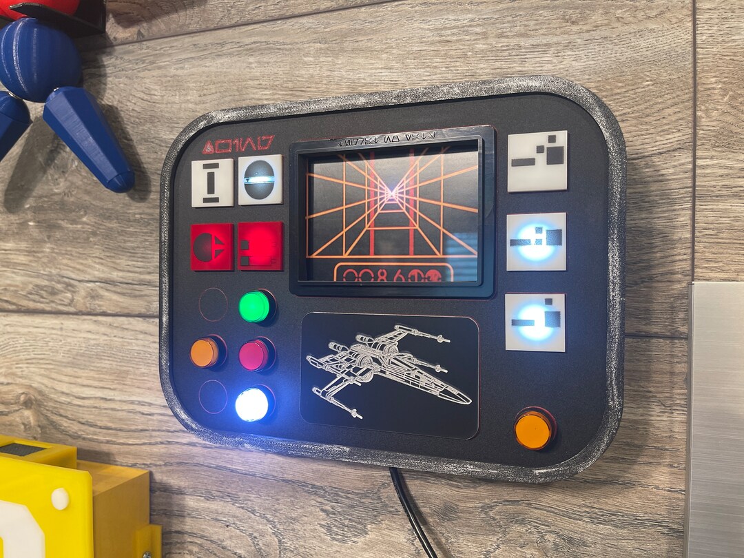 Star Wars Inspired XWING Cockpit LED Panel - Etsy