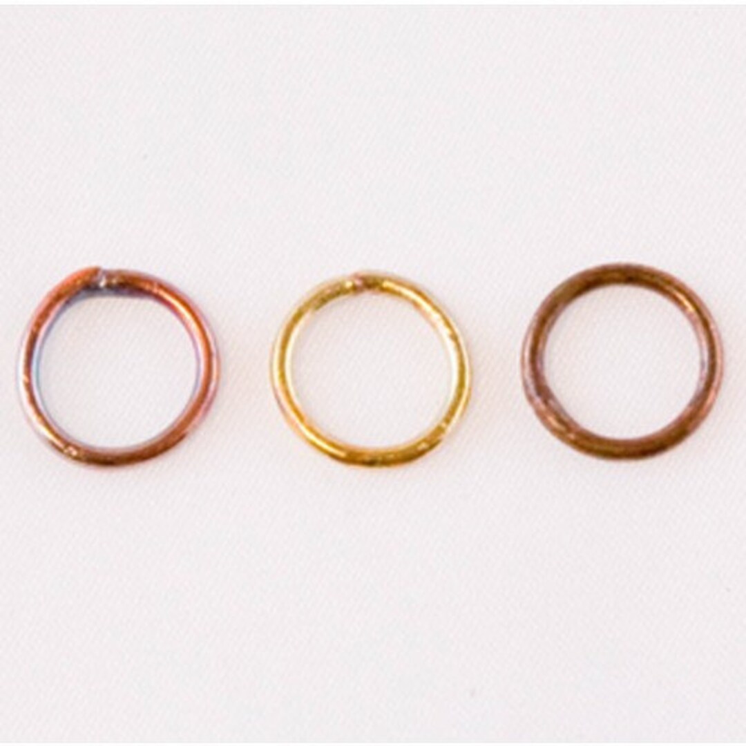 Fire Torched Soldered 16 Gauge Copper Jump Rings 10mm - Etsy