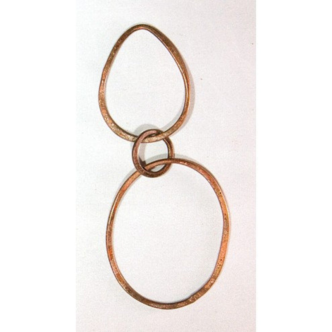 90mm Oxidized Copper Chain Links - Etsy