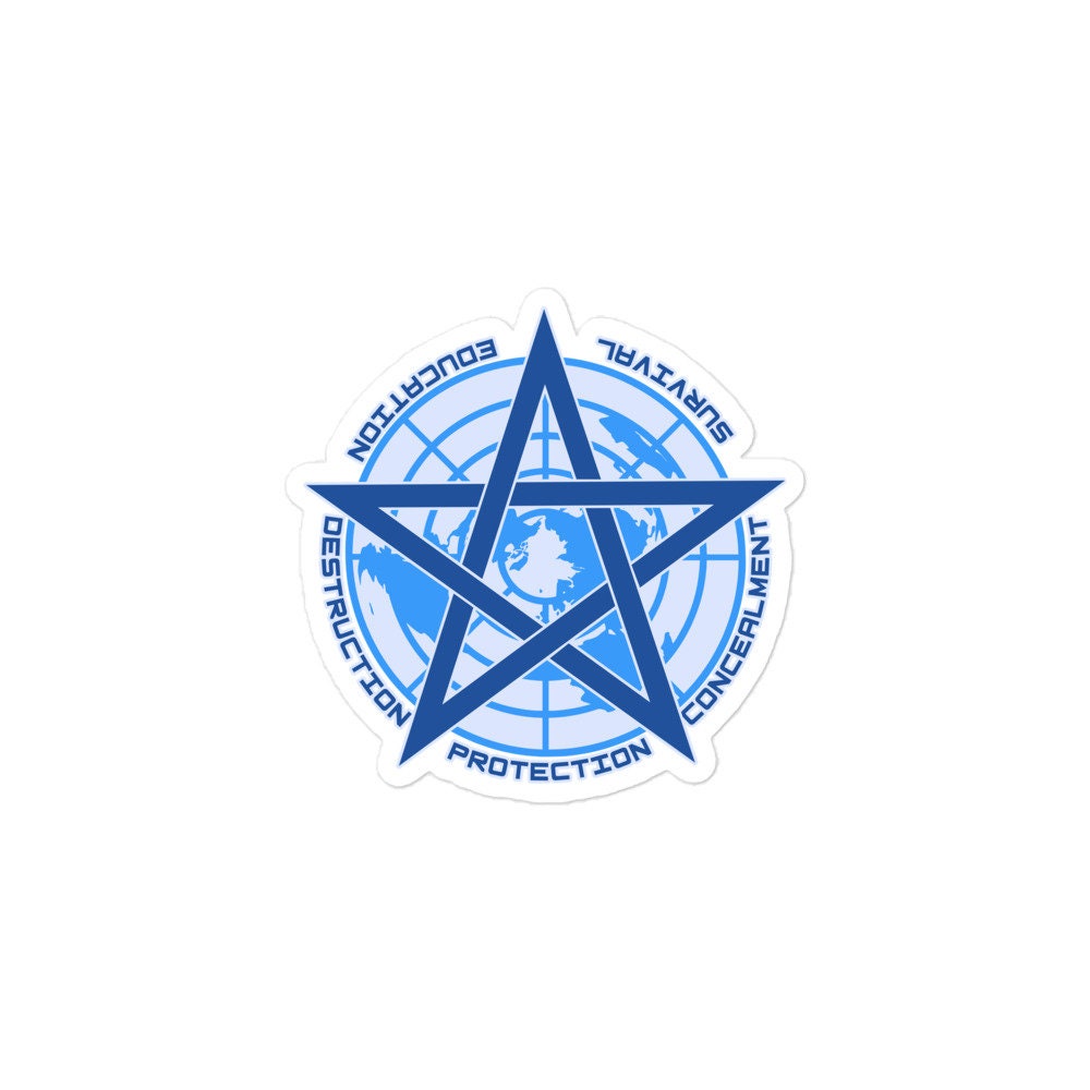 New Novelty Vinyl Sticker Global Occult Coalition GOC SCP | Etsy